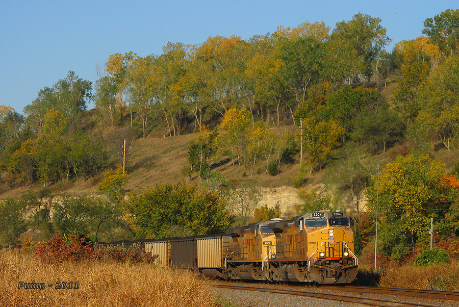 Eastbound UP Loaded Coal Train